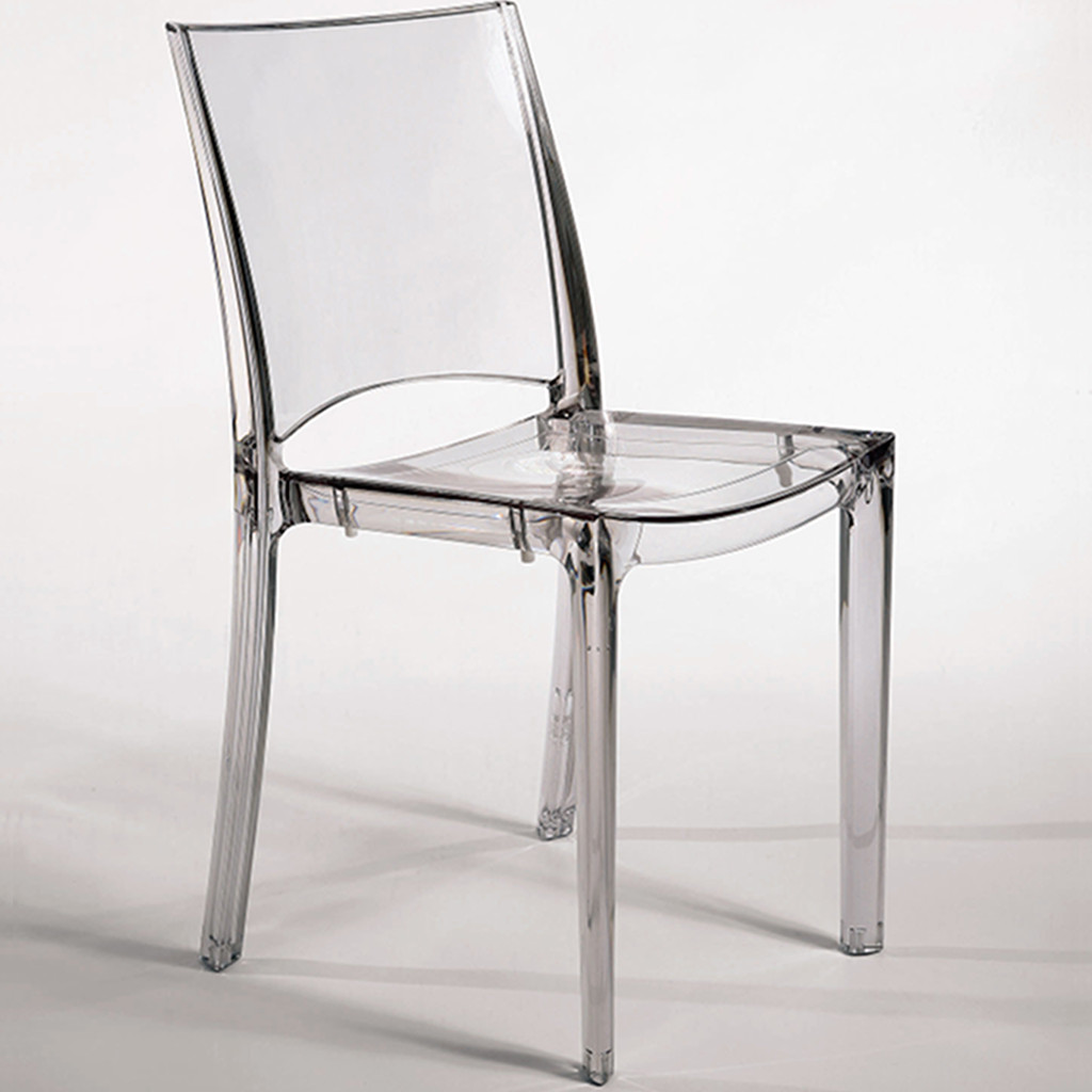 Grand Soleil Sedia B-Side in Policarbonato Trasparente cod. 4141
