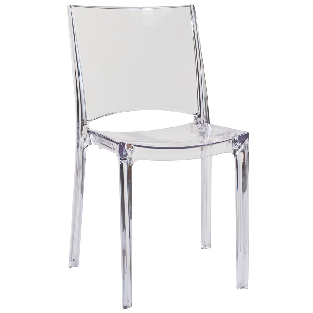 Grand Soleil Sedia B-Side in Policarbonato Trasparente cod. 4141